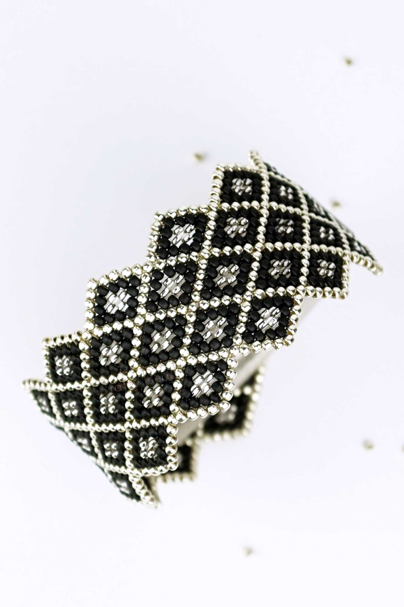 Silverado - brick stitch bracelet pattern